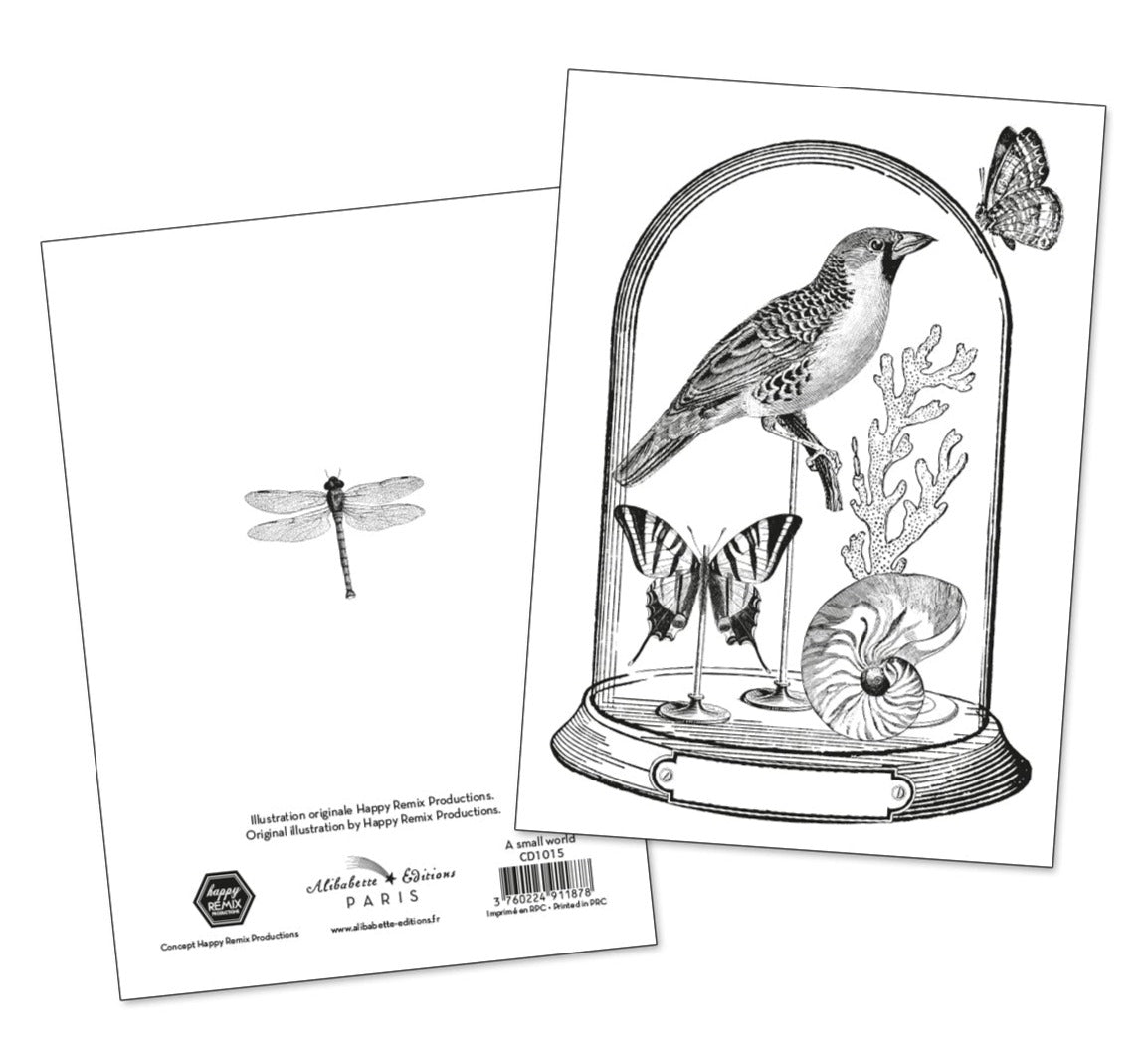 Watercolour Colouring Cards